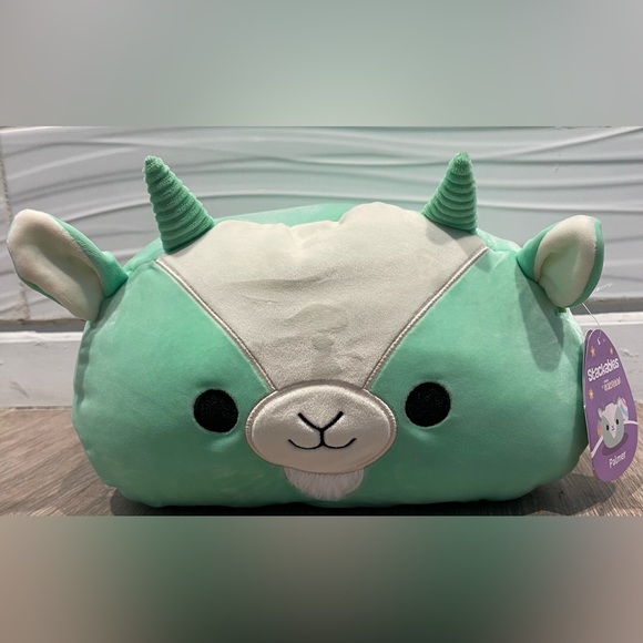 Squishmallows | Toys | Nwt 2 Palmer The Mint Green Goat Stackable ...